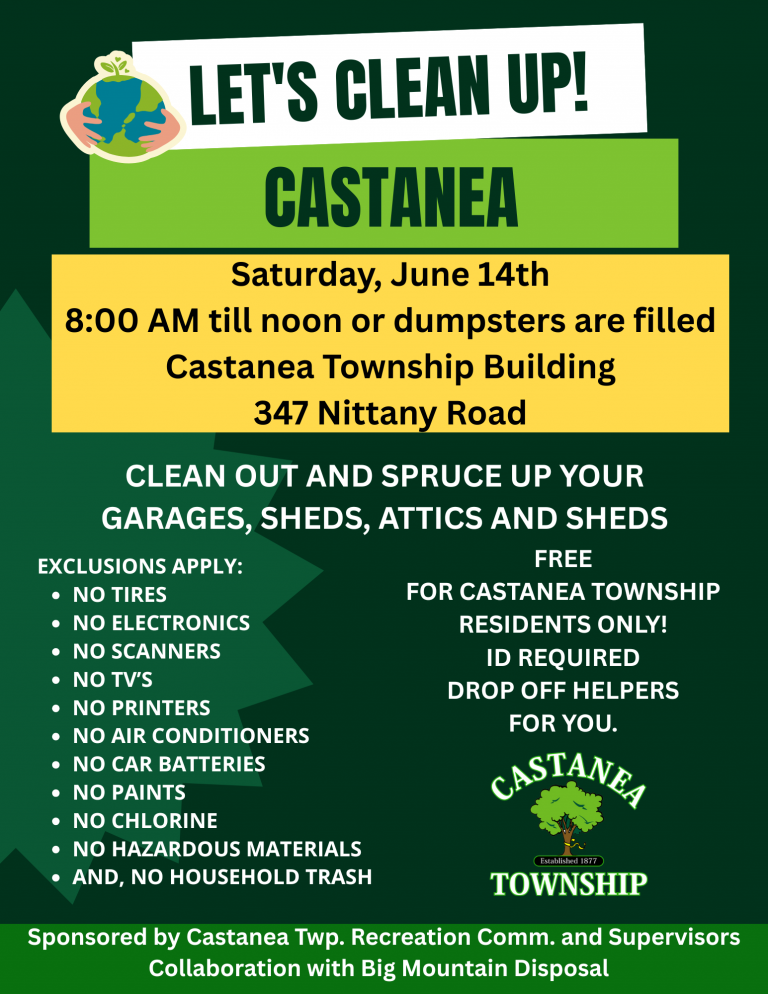 Castanea Township – Clinton County, Pennsylvania • Incorporated 1877